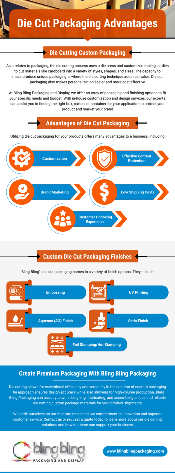 Die-Cut Packaging - Bling Bling Packaging