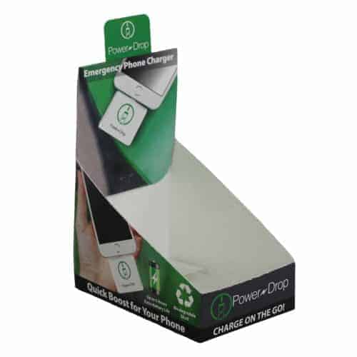 Zevia Hero Permanent Floor Display from Bling Bling Packaging